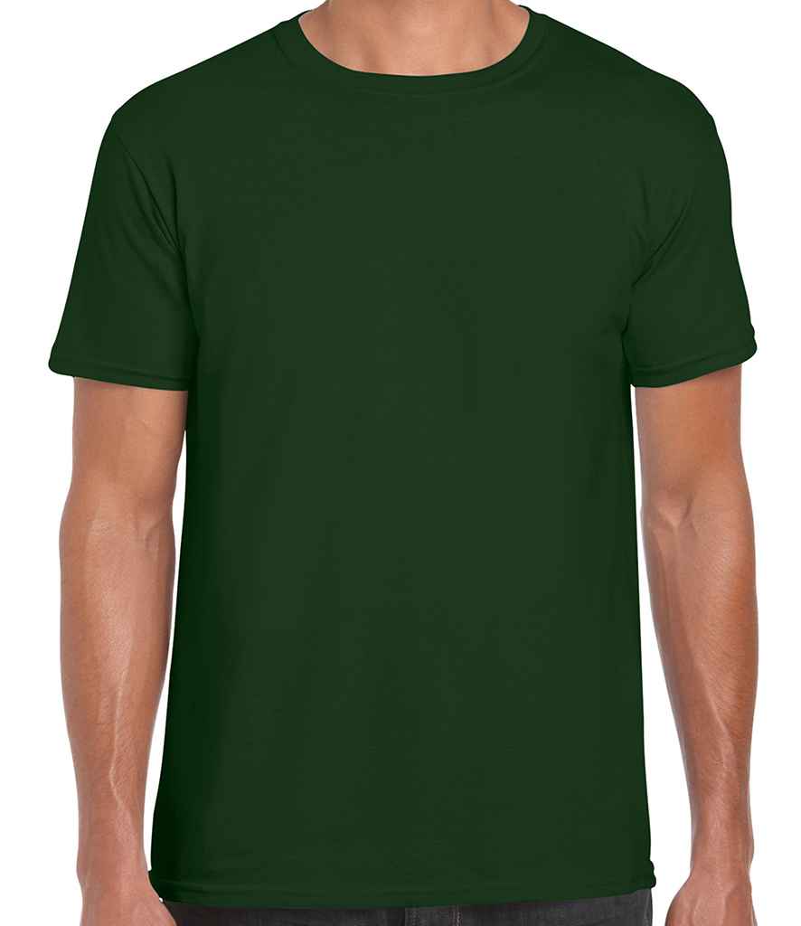 Gildan SoftStyle® Adult T-Shirt | Forest Green | The Workwear Place