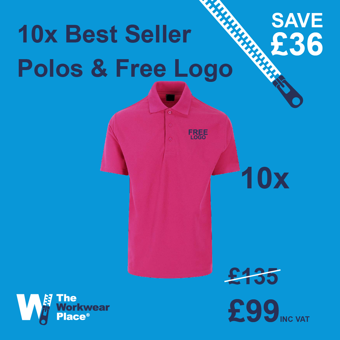 10x Bestseller Polo Bundle | The Workwear Place